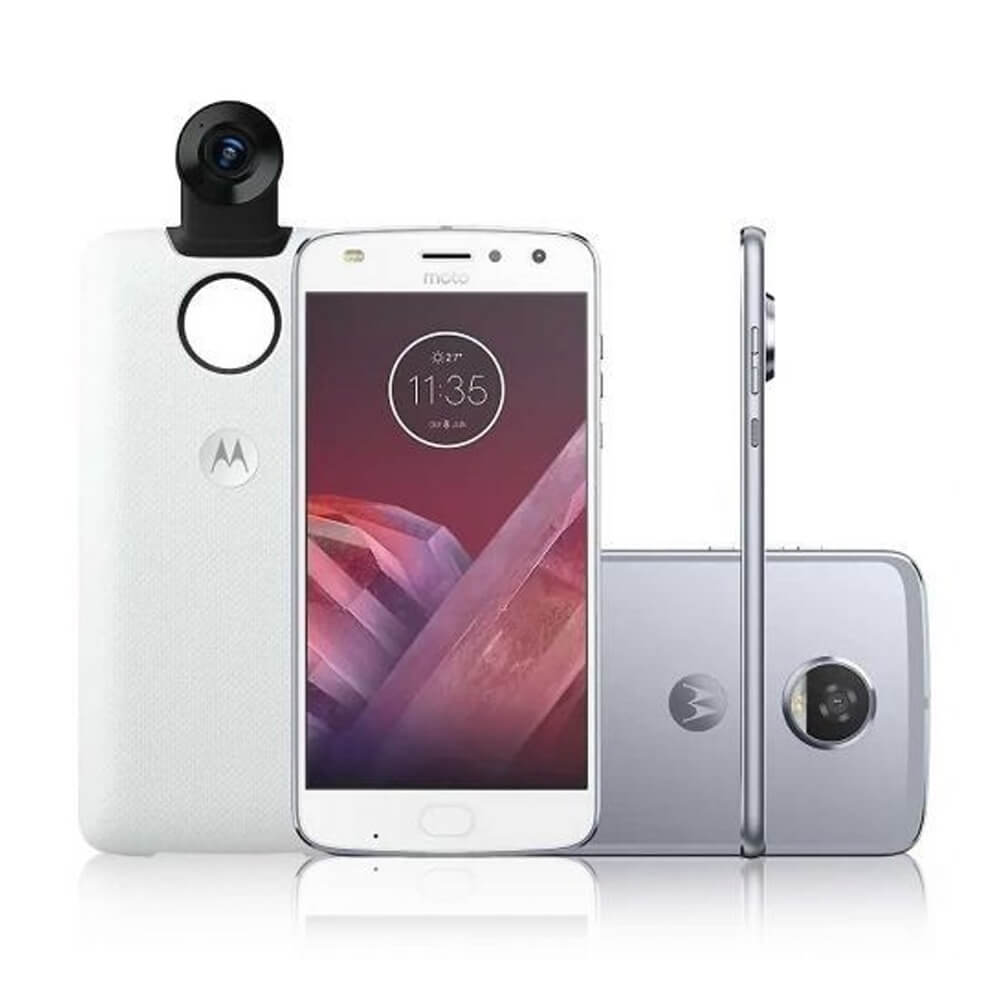 Motorola Xt1710-07 Moto Z2 Play Snap Câmera 360 Edition , 64GB em ...