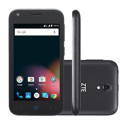 ZTE L110 4GB, 512MB RAM, QUAD-CORE, 3G, CÂMERA TRASEIRA 5MP, CÂMERA ...