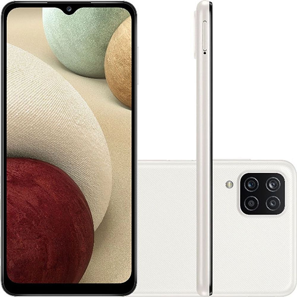 Smartphone Samsung Galaxy A12 SM-A125M 64GB 4GB RAM Tela 6.5 ...