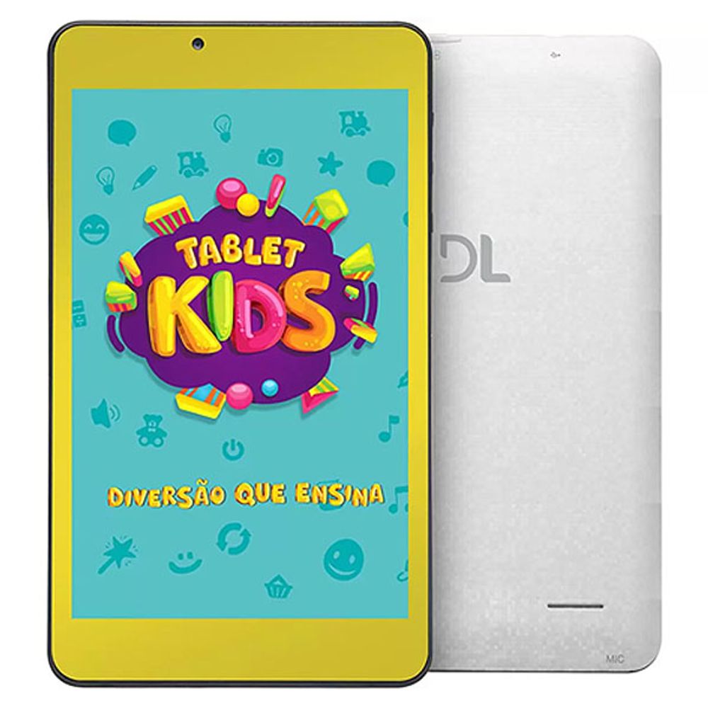 Tablet DL Kids C10 TX394BBV 8GB Tela 7" | Celltronics - celltronics