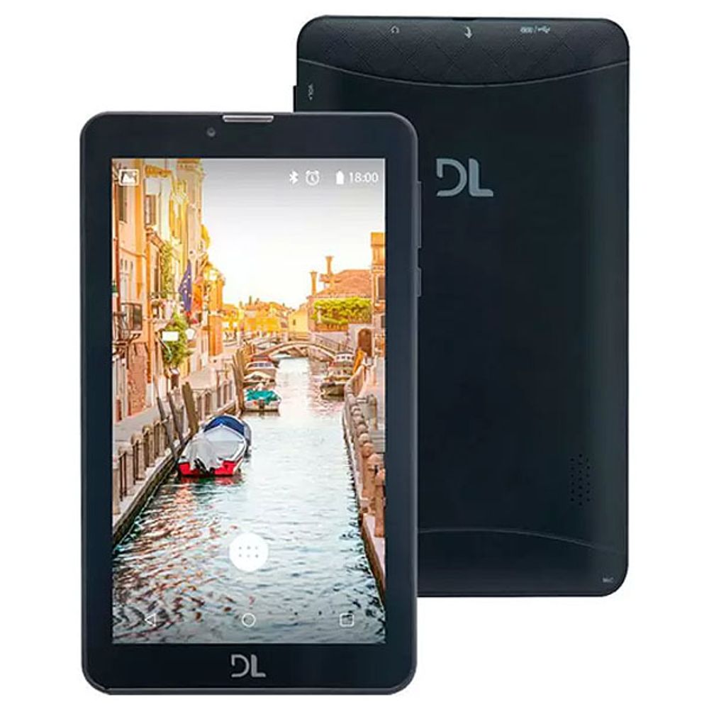 Tablet DL Mobi Tab TX384PRE 8GB 1GB RAM Tela 7" | Celltronics - celltronics