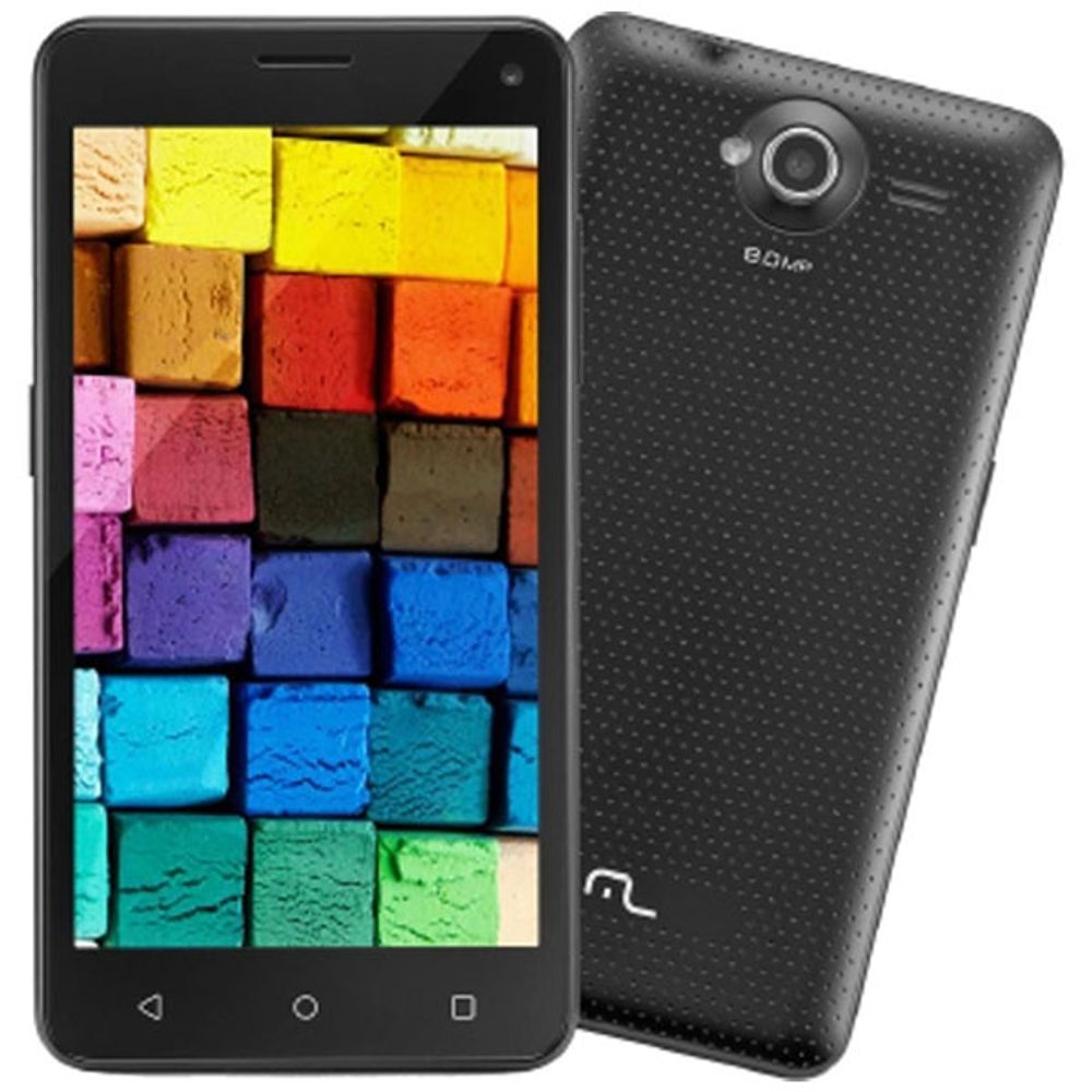Smartphone Multilaser MS50 Colors 8GB 1GB RAM Tela 5.5" - celltronics