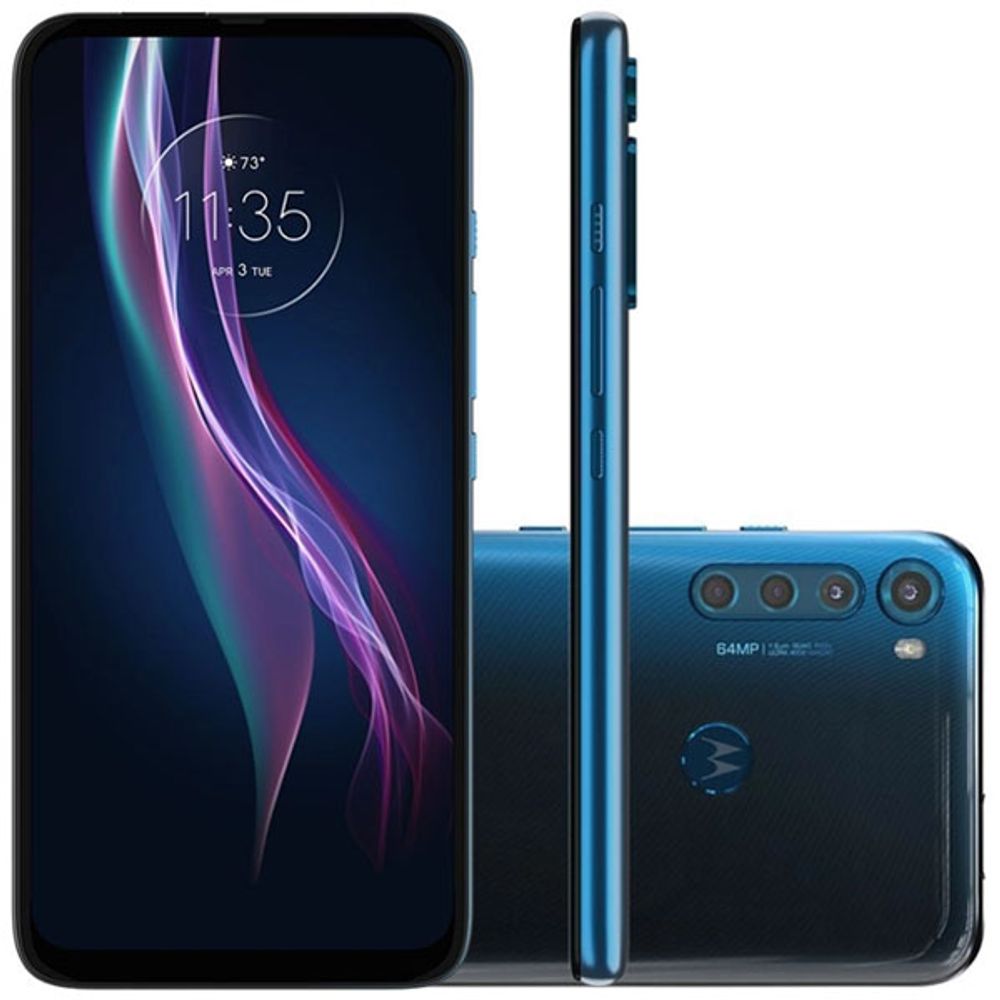 Smartphone Motorola Moto One Fusion Plus XT2067 128GB 4GB RAM Tela 6.5 ...