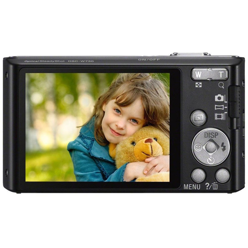 Câmera Digital Sony DSC-W730/B Cyber Shot | Celltronics - celltronics