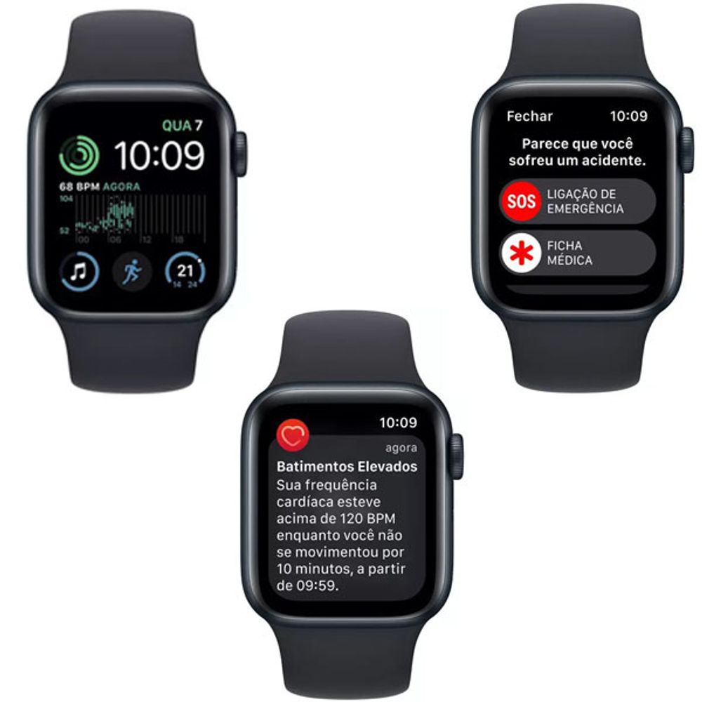 Apple Watch SE 2 Geração MNJT3BZ/A A2722 40mm Gps | Celltronics ...